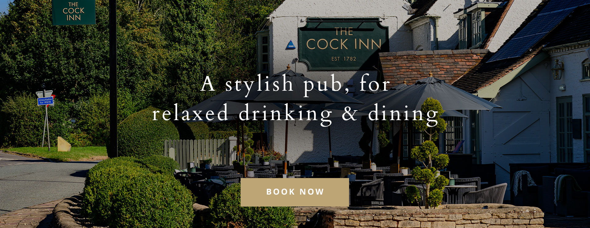 The Cock Inn Country Pub & Restaurant in Sutton Coldfield West Midlands
